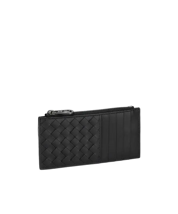 Bottega Veneta Rectangular Wallet - Black