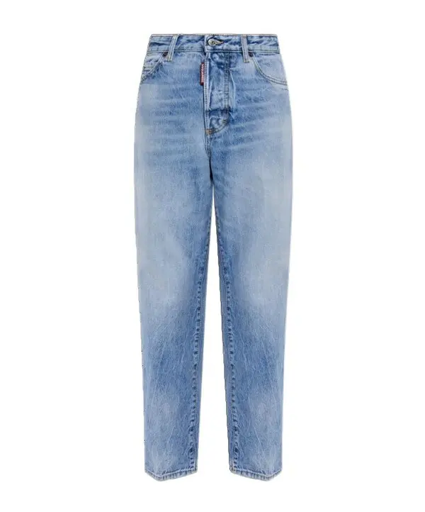 Dsquared2 Straight-leg Jeans With Multiple Pockets