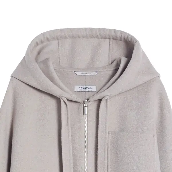 Max Mara Giglio Hooded Coat - Beige