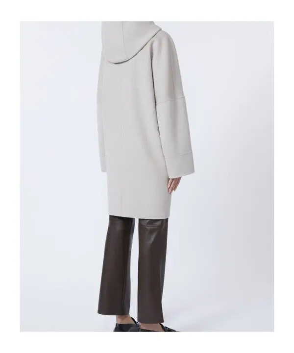 Max Mara Giglio Hooded Coat - Beige