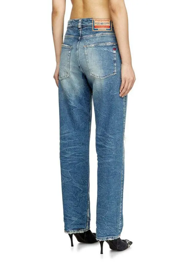 DIESEL® 1988 D-ark Distressed Jeans - Medium Blue
