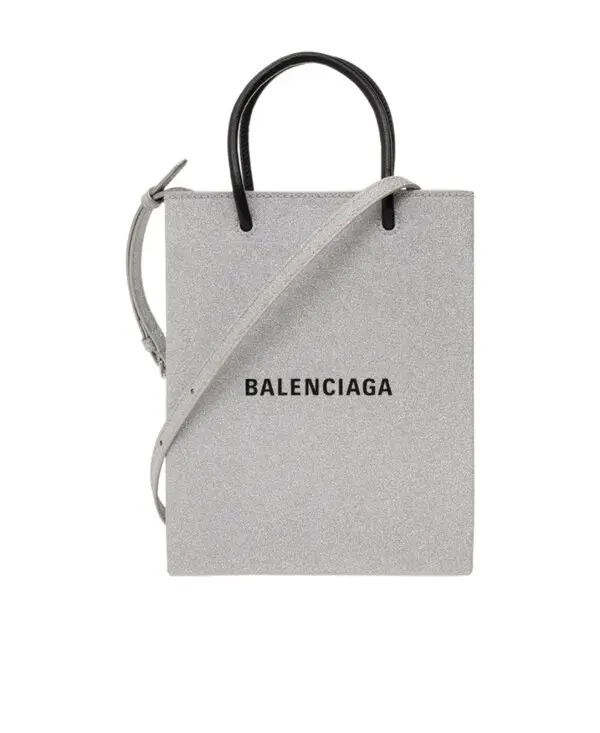 Balenciaga Blondie Glitter-embellished Shoulder Bag