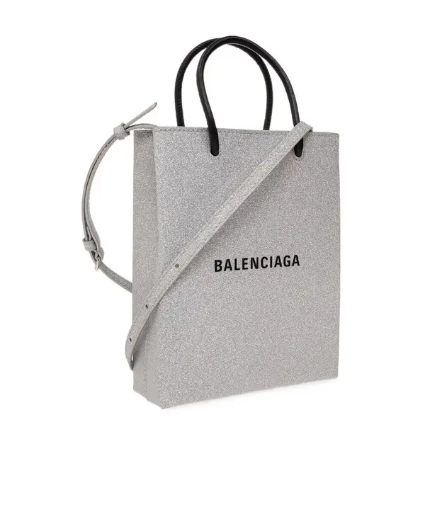 Balenciaga Blondie Glitter-embellished Shoulder Bag