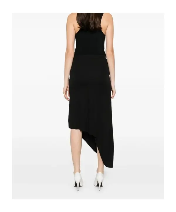 THE FRANKIE SHOP Asymmetrical Midi Skirt