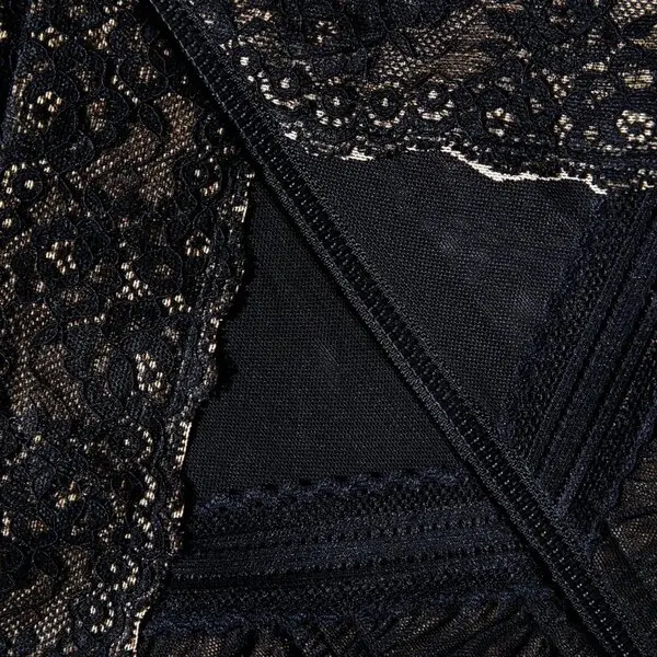 SELF-PORTRAIT Off-shoulder Lace Trim Mini Dress