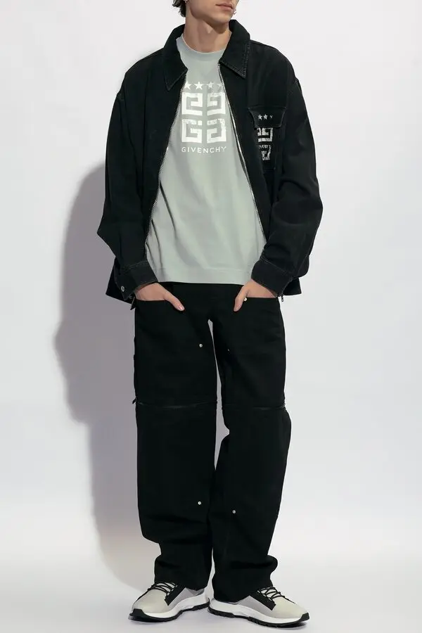 Givenchy High-rise Wide-leg Jeans