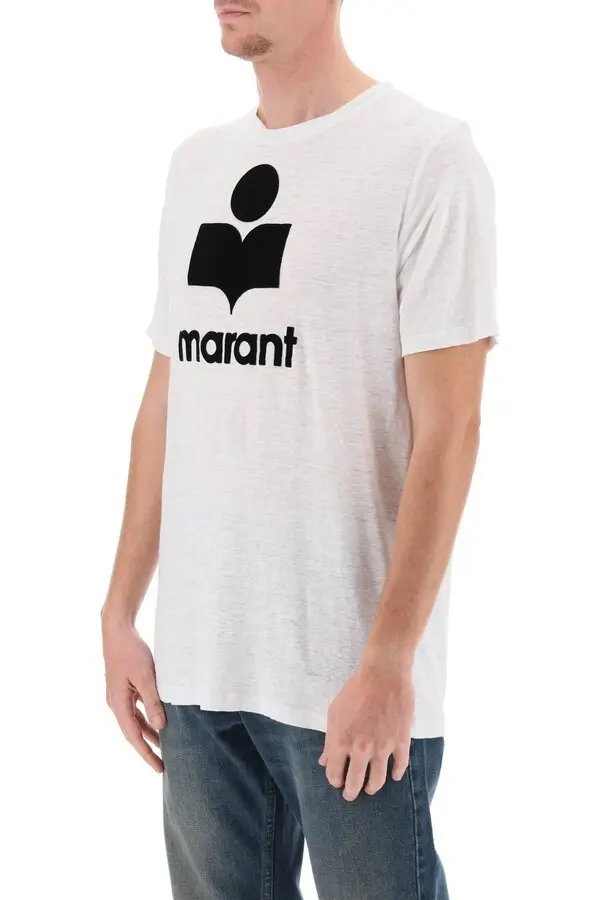 Isabel Marant Étoile Karman Logo Printed T-shirt - White