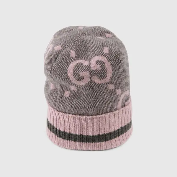 Gucci Monogram Knitted Beanie
