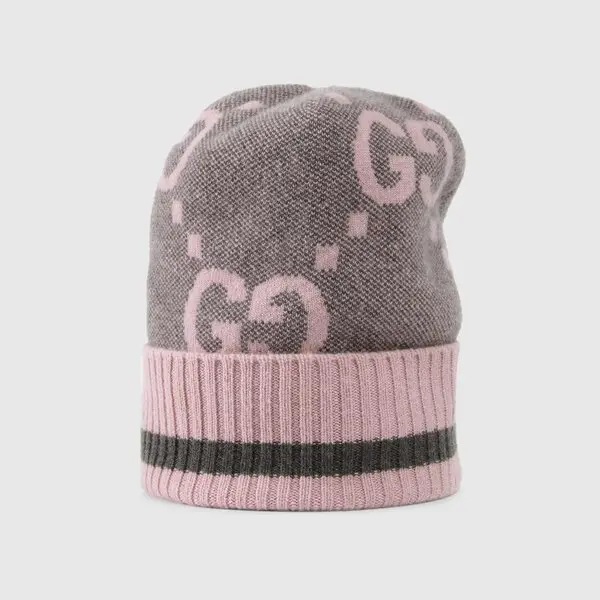 Gucci Monogram Knitted Beanie