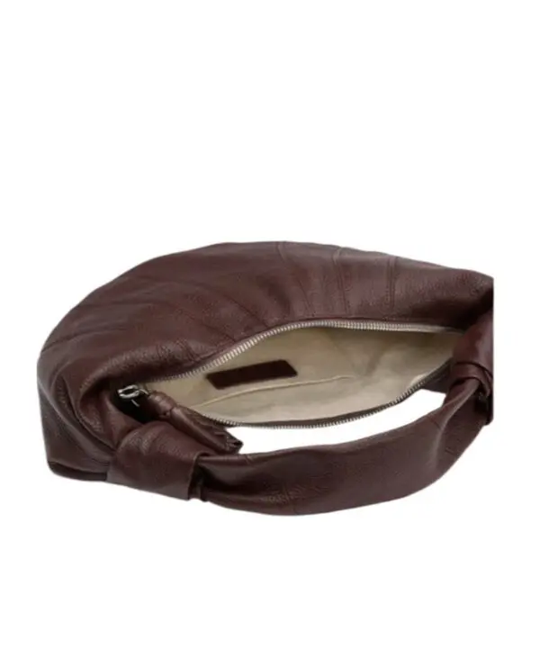 LEMAIRE Fortune Croissant Mini Top Handle Bag - Brown