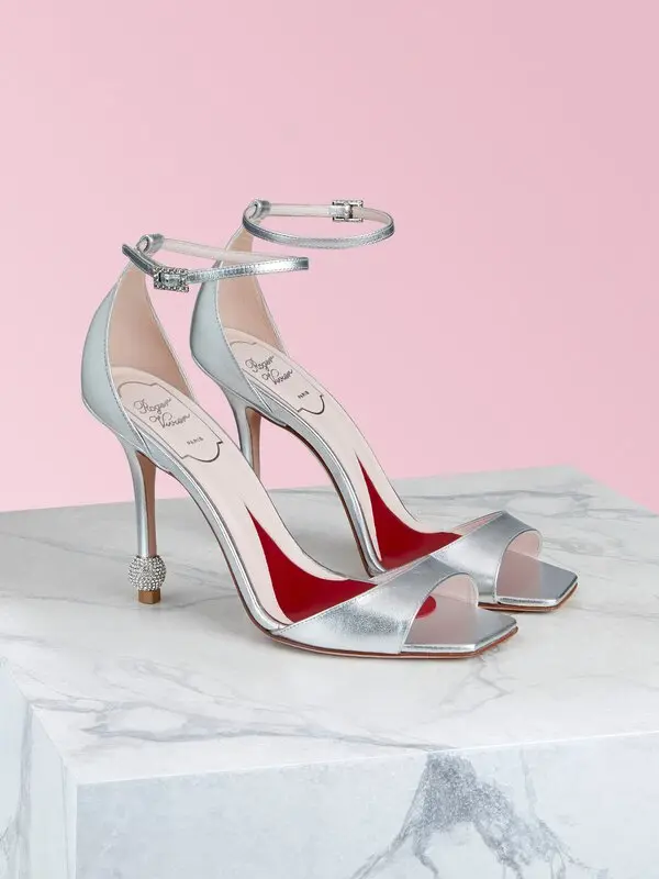 ROGER VIVIER 100mm Crystal-embellished High-heeled Sandals