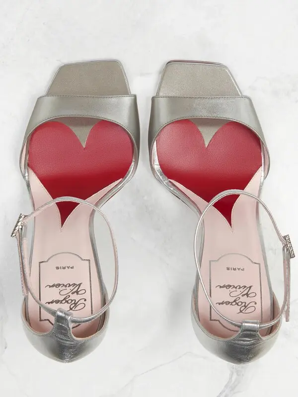ROGER VIVIER 100mm Crystal-embellished High-heeled Sandals