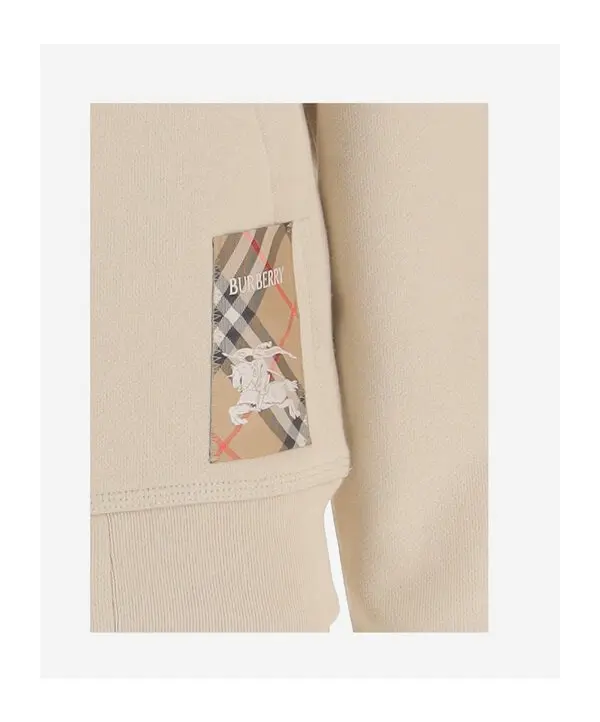 Burberry Ekd Patch Zip-up Hoodie
