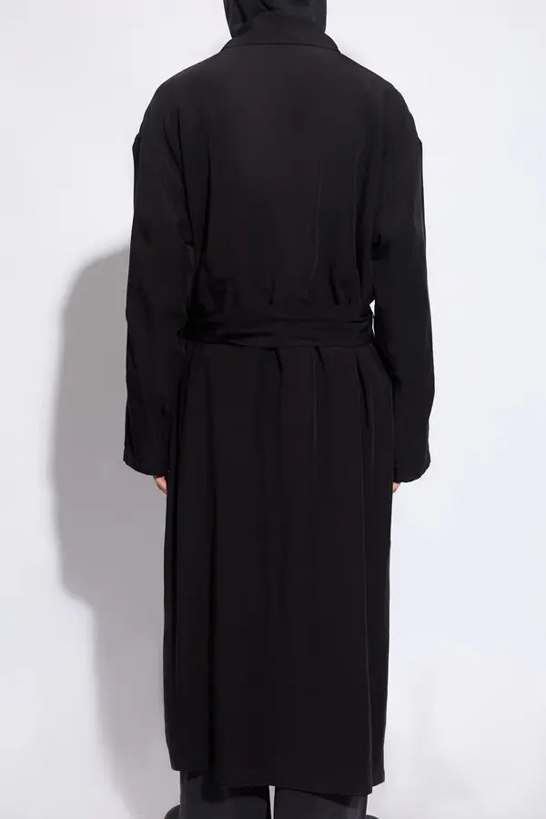 Balenciaga Belted Mid-length Trench Coat