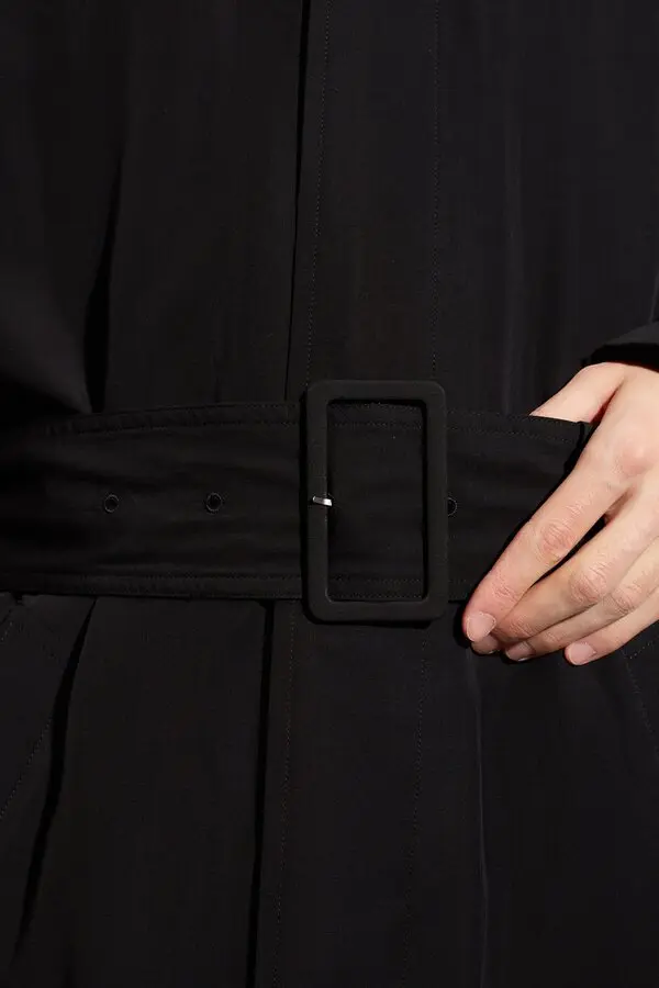 Balenciaga Belted Mid-length Trench Coat