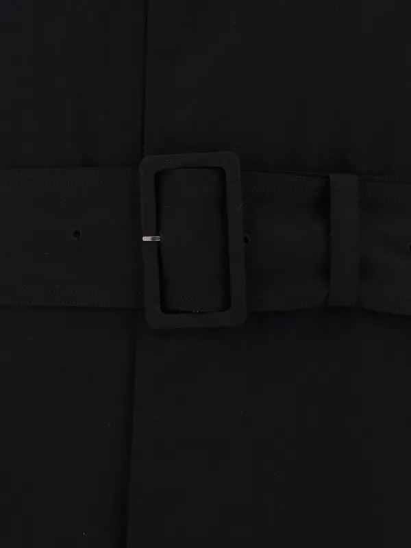 Balenciaga Belted Mid-length Trench Coat