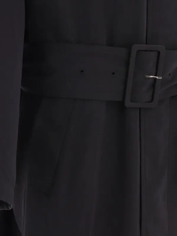 Balenciaga Belted Mid-length Trench Coat