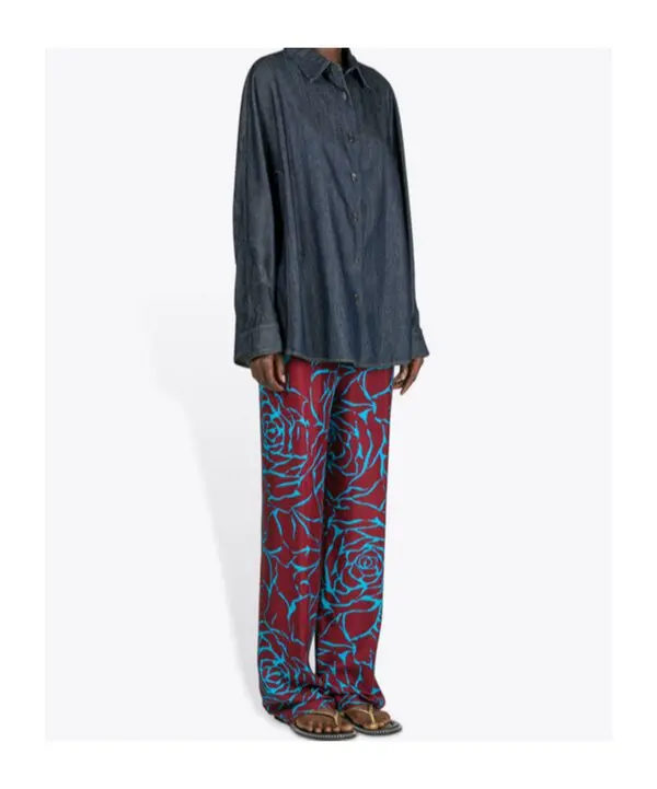 Dries Van Noten Casio Denim Shirt - Indigo