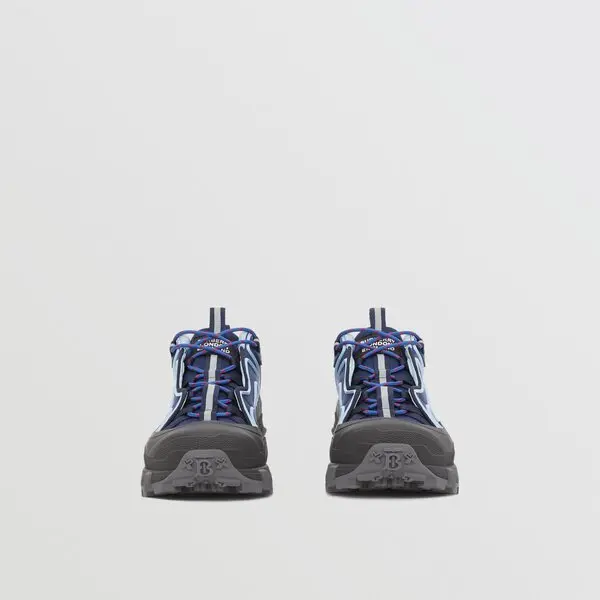 Burberry Arthur Two-tone Sneakers - Black