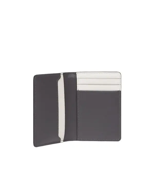 Fendi Shadow Compact Bi-fold Card Holder - Grey
