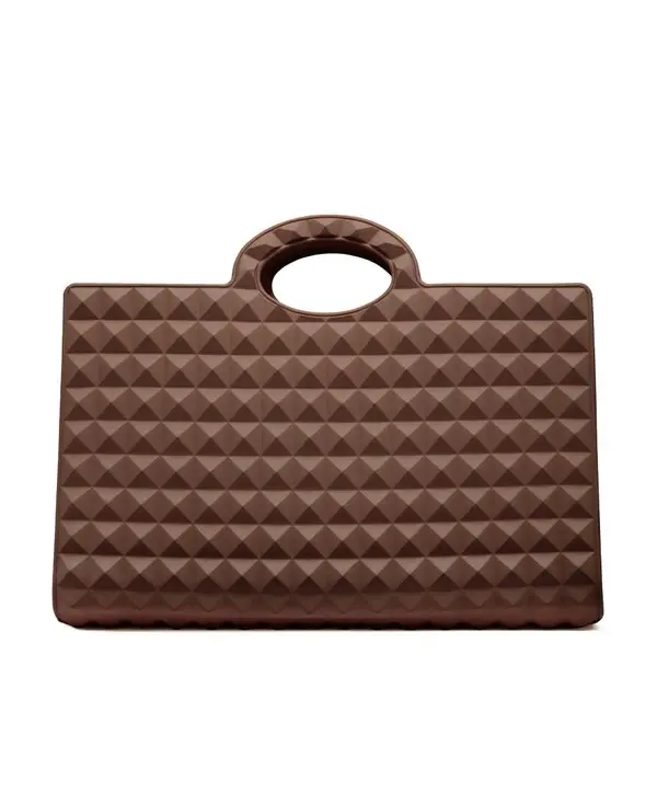 Valentino Garavani Le Troisième Shopping Tote Bag - Brown