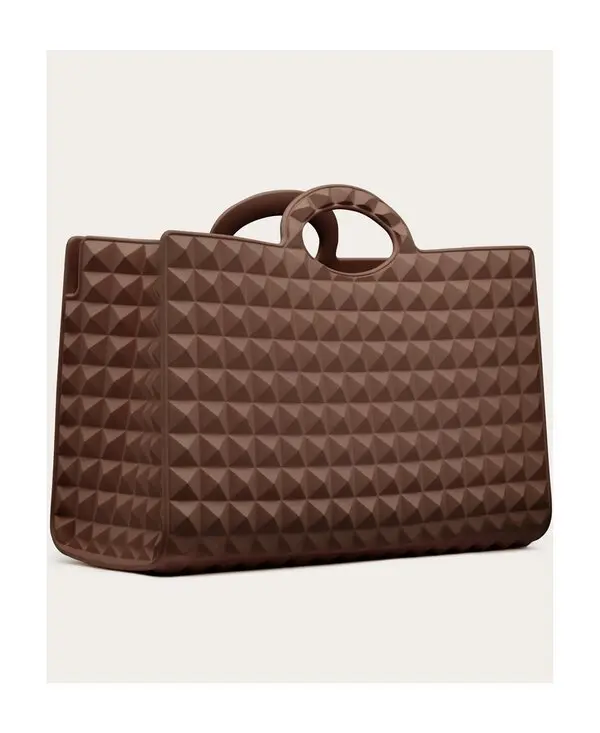 Valentino Garavani Le Troisième Shopping Tote Bag - Brown