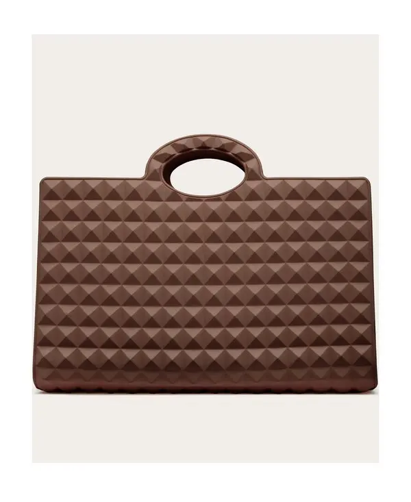 Valentino Garavani Le Troisième Shopping Tote Bag - Brown