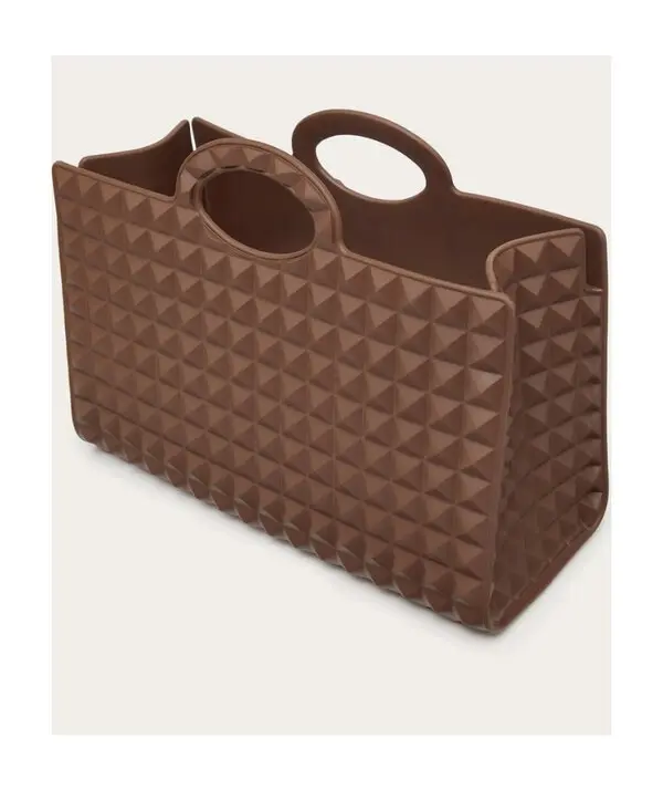Valentino Garavani Le Troisième Shopping Tote Bag - Brown