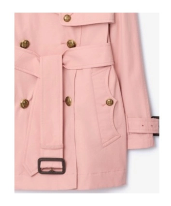 Burberry Short Lightweight Fitzrovia Trench Coat