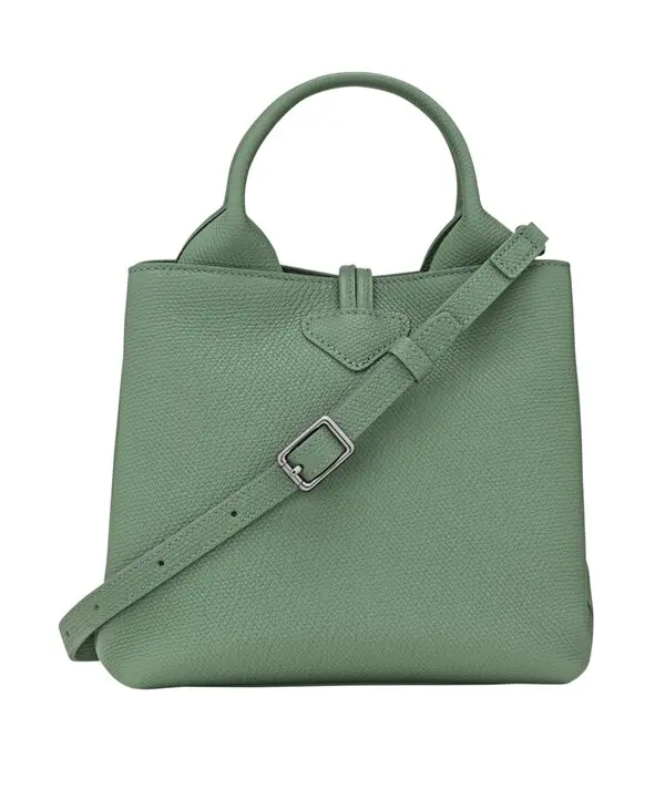 Longchamp Le Roseau S Top Handle Bag - Green