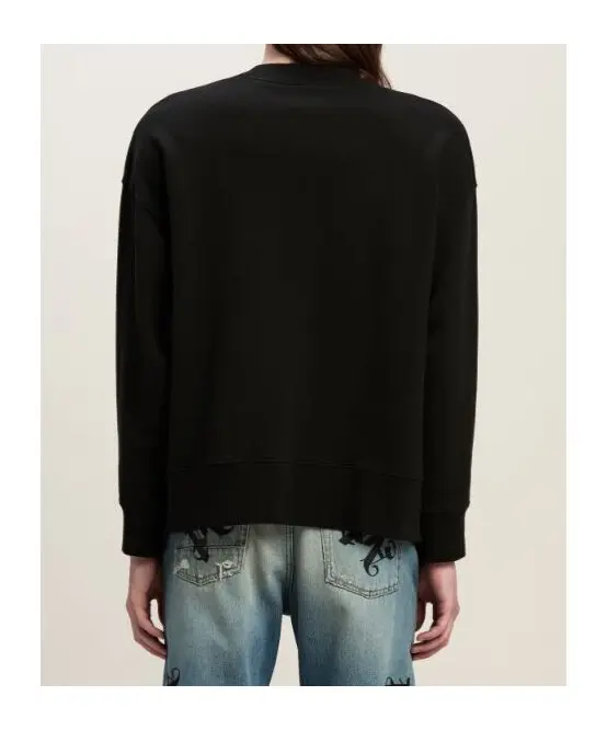 Palm Angels Bear In Mind Crewneck Sweatshirt - Black-brown