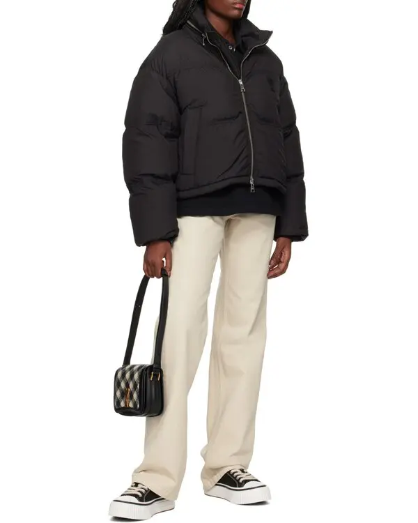 AMI Paris De Coeur Down Jacket - Black