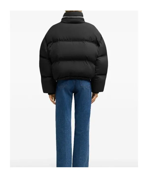 AMI Paris De Coeur Down Jacket - Black