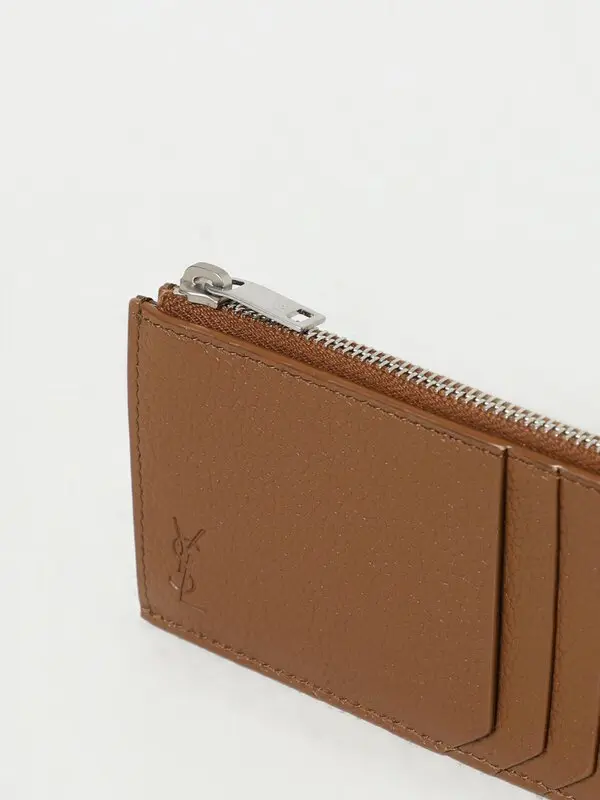 Saint Laurent Cassandre Zip-up Wallet