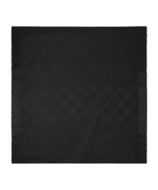 Gucci Gg Jacquard Shawl
