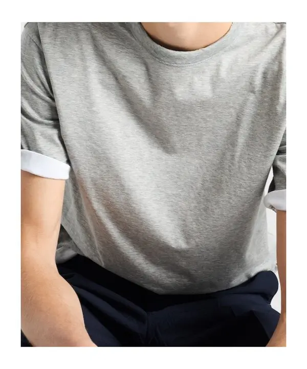 Prada Reversible Crewneck T-shirt - White/grey