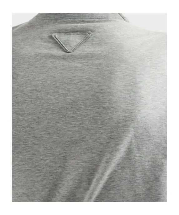 Prada Reversible Crewneck T-shirt - White/grey