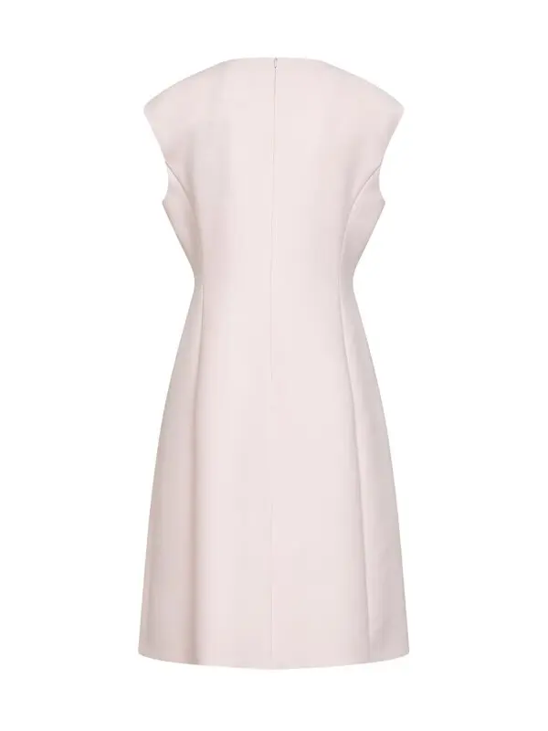 Max Mara Mstgiunto V-neck Sleeveless Dress