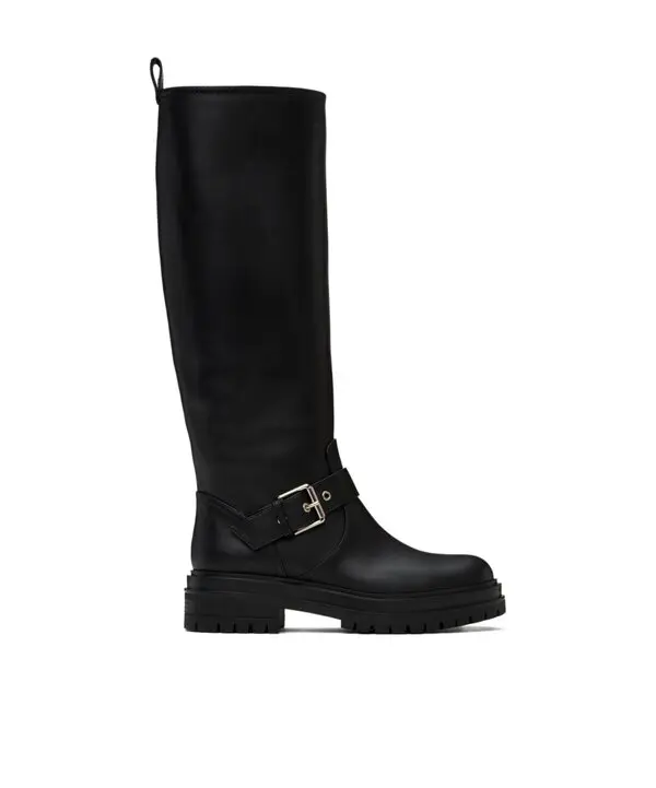 GIANVITO ROSSI Thiago" Knee High Buckled Boots