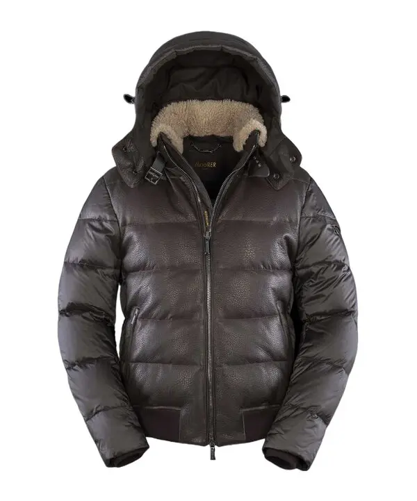 MOORER Wright Bomber Jacket