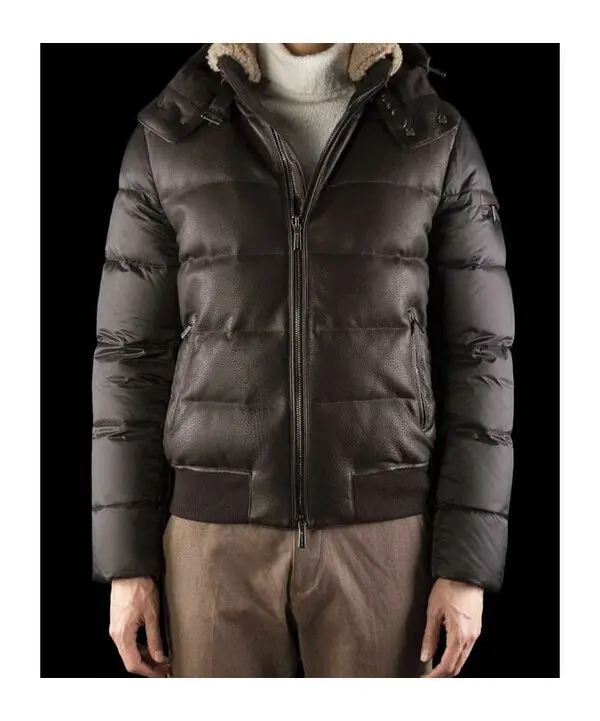 MOORER Wright Bomber Jacket