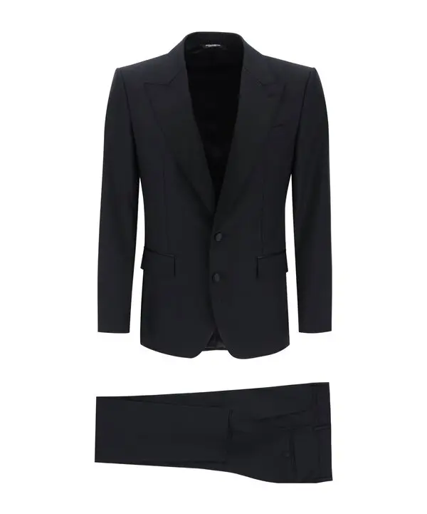 Dolce & Gabbana Dolce Gabbana Single-breasted Pressed Crease Tailored Suit