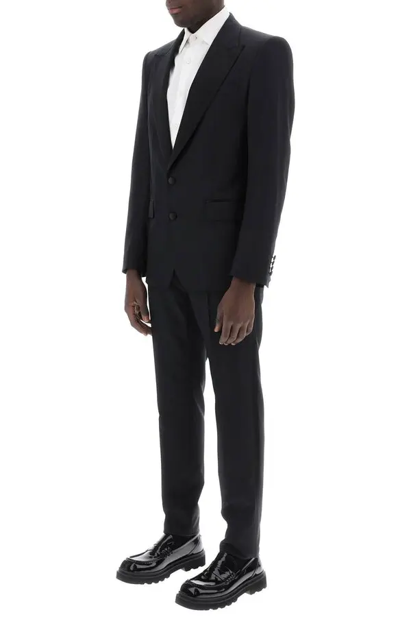 Dolce & Gabbana Dolce Gabbana Single-breasted Pressed Crease Tailored Suit