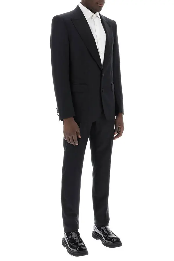 Dolce & Gabbana Dolce Gabbana Single-breasted Pressed Crease Tailored Suit