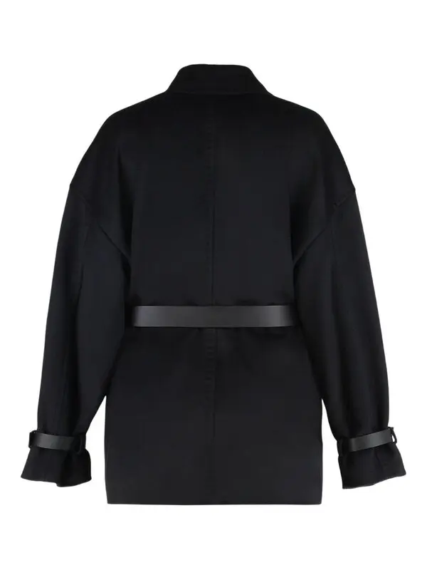 Max Mara Double-breasted Belted Waist Coat