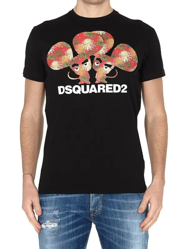 Dsquared2 Logo Printed T-shirt