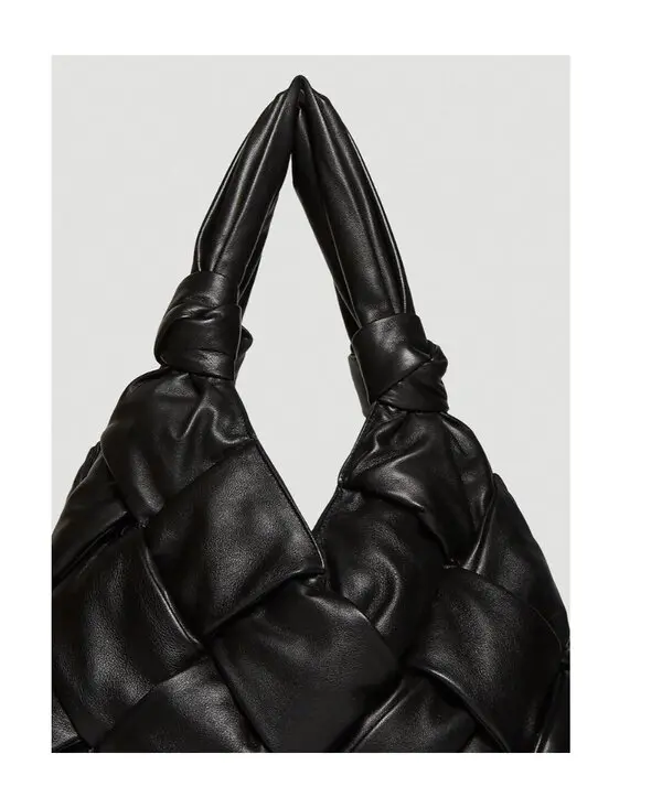 Bottega Veneta Padded Intrecciato Tote Bag - Black