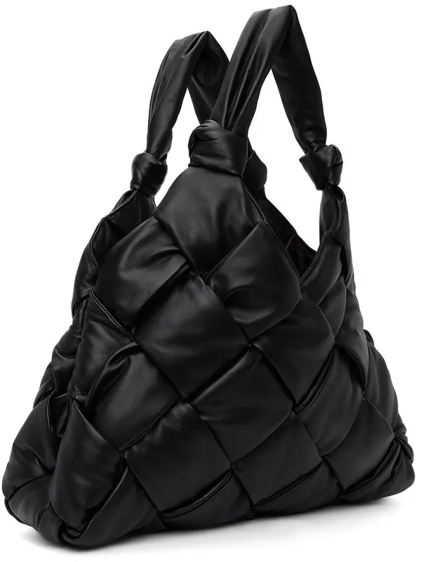 Bottega Veneta Padded Intrecciato Tote Bag - Black