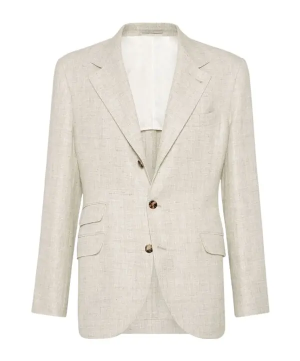 Brunello Cucinelli Single-breasted Tailored Blazer - Yuta