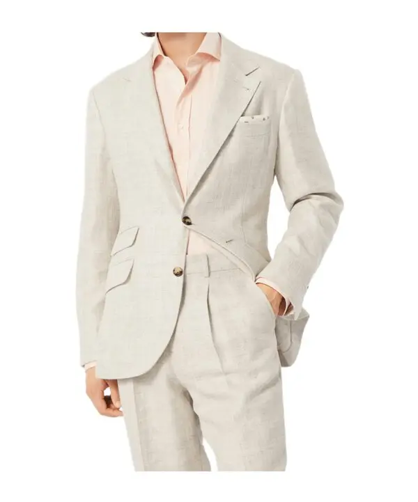 Brunello Cucinelli Single-breasted Tailored Blazer - Yuta